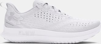 Under Armour Velociti 4 Laufschuhe für Herren Summit Weiß / Weiß / Washed Blaue Marine 44.5