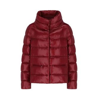 Herno Kurze gesteppte Daunenjacke - - Jackets - Damen - Rot - L