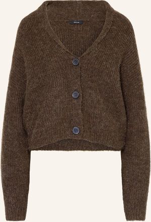 OPUS Strickjacke Dusena braun