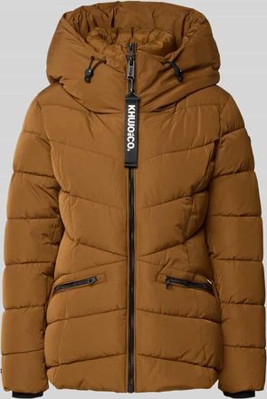 Khujo Steppjacke mit Kapuze und Label-Detail Modell HERSCH2