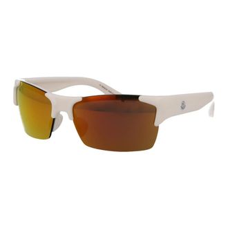 Moncler Sonnenbrille - - Accessories - Herren - Wei&szlig; - 69 MM