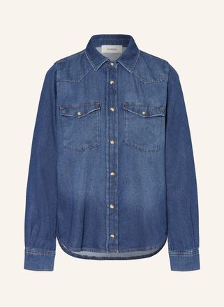 BA&SH Ba&Sh Hemdbluse Walter In Jeansoptik blau