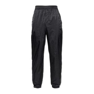 Alexander McQueen Hose mit eingen&auml;hten Rei&szlig;verschl&uuml;ssen in den Beinen - - Trousers - Herren - Schwarzk - L