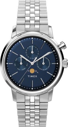 Timex Uhr Timex Marlin TW2W51300 Silberfarben