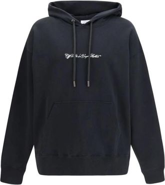 Off-white The Script Arrow Diagonal Skate Hoodie - - Sweatshirts & Hoodies - Herren - Schwarzk - L
