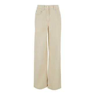Brunello Cucinelli Damen, Hosen, Beige, SGr&ouml;&szlig;e