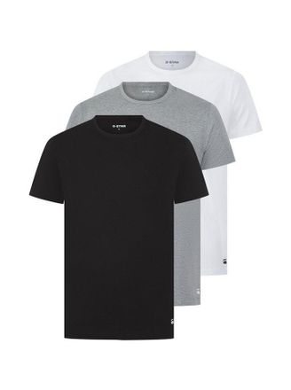 G-Star T-Shirt COVE, T-SHIRTS 3 PACK CREW (Packung, 3-tlg) Regular Fit in Rundhalsform