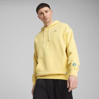 Puma Manchester City MMQ Hoodie Herren, Kleidung, Gelb, M