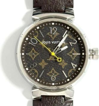 Louis Vuitton Montre-bracelet Vintage Pre-owned - Homme - Pre-owned - Noir - Taille: ONE Size