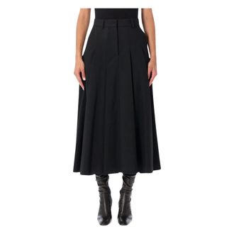 By Malene Birger Edena Midirock - - Skirts - Damen - Schwarzk - XS