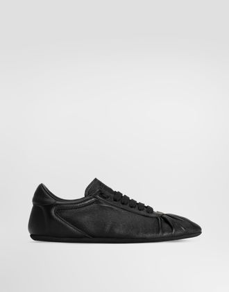 Dolce & Gabbana Sneaker Ballet Aus Kalbsleder - Frau Sneakers Schwarz 37.5