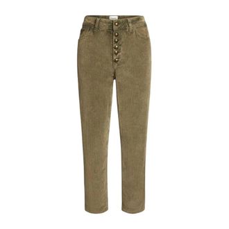Dondup Schmuckknopf Koons Hose - - Trousers - Damen - Gr&uuml;n - W25