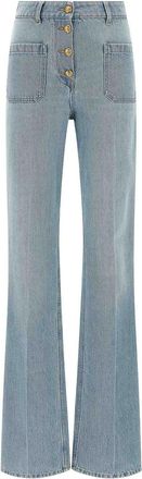 Valentino Garavani Straight Leg Jeans - Hellblau