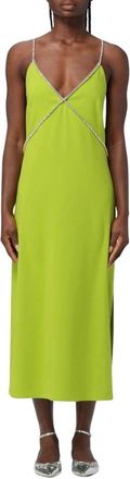 Liu Jo Femme, Robes, Vert, Taille: 38 FR Robe Nuisette Cristal Verte