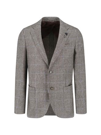 Lardini Single-Breasted Wool Blazer
