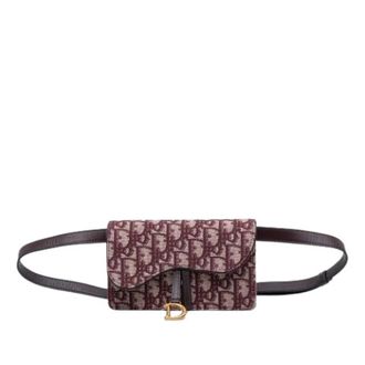 Dior Pre-owned Canvas Belt Bag - - Pre-owned - Damen - Rot - ONE SIZE