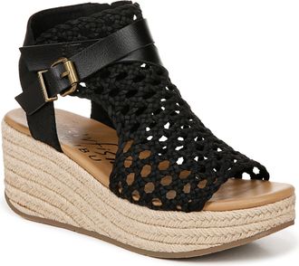 Blowfish Damen Lorrah Keilsandalen, Schwarz, Mittel Fit, EU 39