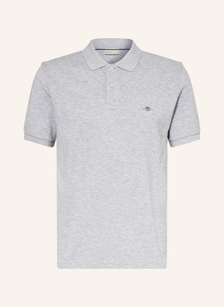 GANT Piqu&eacute;-Poloshirt grau