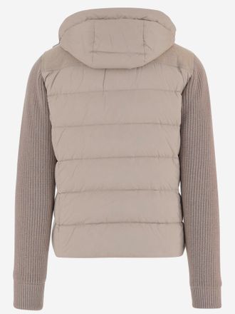 Moorer Mens Jacket Wool And Cashmere Beige