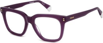 Polaroid Femme, Accessoires, Violet, Taille: 51 MM D558 Optical Frame