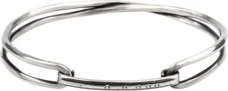 Werkstatt M&uuml;nchen unisex, Accessoires, Gris, Taille: M Bracelet jonc crois&eacute;