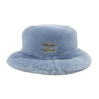 Miu Miu Pre-owned Hut - - Pre-owned - Damen - Blau - ONE SIZE
