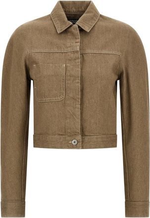 Jacquemus Femme, Vestes, Beige, Taille: 38 FR La Veste Ovalo Cargo Jacket