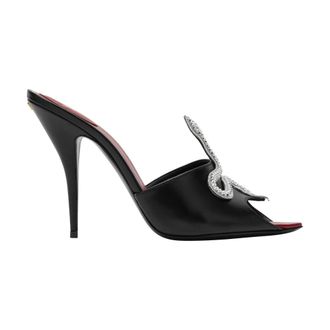 Valentino Garavani Coeur Vip&egrave;re Slide T.105 - - Shoes - Damen - Schwarzk - 37 EU