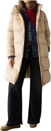 Pepe Jeans London Manteau matelass&eacute; mi-long - Femme - Manteaux - Beige - Taille: 44 FR