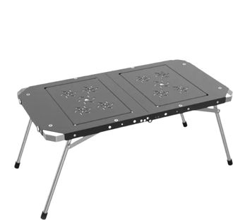 Generic Tabelle | Klappbarer Hubtisch aus Aluminiumlegierung, klappbarer Campingtisch für Grill und