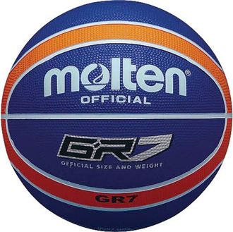 Molten MOlten BGR Basketball, mehrfarbig Blau Blau/Orange Gr&ouml;&szlig;e 5