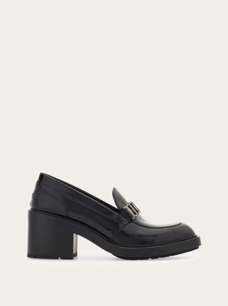 Ferragamo Damen Vara Chain Loafer Schwarz Gr&ouml;&szlig;e 35.5