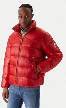 Tommy Jeans Winterjacke Western DM0DM22286 Rot Regular Fit
