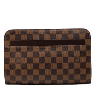 Louis Vuitton Pre-owned Saint Paul Clutch - - Pre-owned - Damen - Braun - ONE SIZE