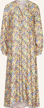 Rich & Royal Satinkleid gruen