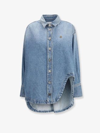 The Attico Oversize denim shirt - THE ATTICO - gender_Woman