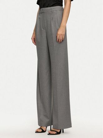 Guess Stoffhose W4BB02 WGIF2 Grau Relaxed Fit