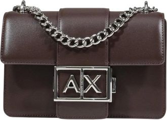 A|X Armani Exchange Femme, Sacs, Brun, Taille: ONE Size Sac bandouli&egrave;re