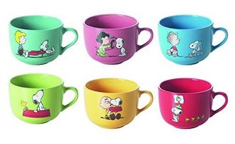 Excelsa Excèlsa Jumbo Tasse Snoopy, Farben Sortiert