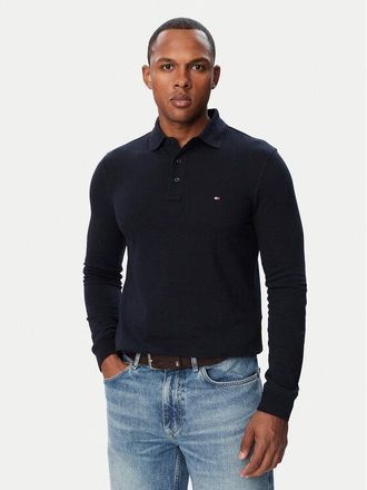 Tommy Hilfiger Poloshirt 1985 MW0MW20182 Dunkelblau Slim Fit