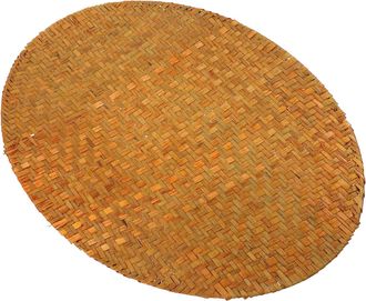 DOITOOL Handgewebtes Rundes Platzset Hitzebest&auml;ndig Dekorativ Tischset f&uuml;r Esszimmer K&uuml;che Wohnzimmer Vielseitig Verwendbar