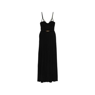 Elisabetta Franchi Femme, Robes, Noir, Taille: 42 FR Elisabetta Franchi Robes