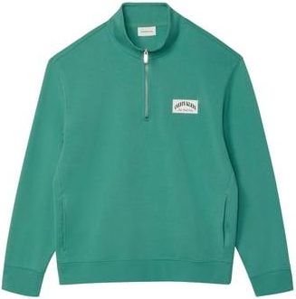 Calvin Klein Sweatshirt &agrave; col montant zipp&eacute; en coton