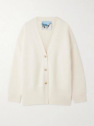 arch4 Elward Cardigan Aus Biokaschmir - Elfenbein