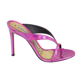 Alexandre Vauthier Femme, Chaussures, Violet, Taille: 40 EU Heeled Mules