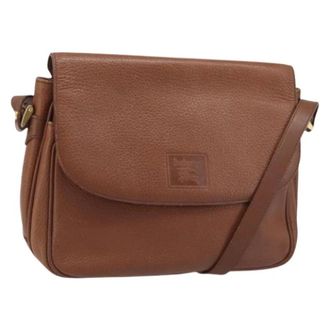 Burberry Pre-owned Leder Schultertasche - - Pre-owned - Damen - Braun - ONE SIZE