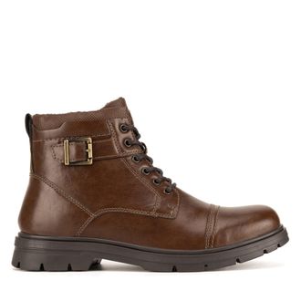 Gino Lanetti Schn&uuml;rschuhe Lanetti BENGAL-03 MBS Braun