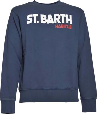 MC2 Saint Barth Soho crew-neck sweatshirt - Bleu