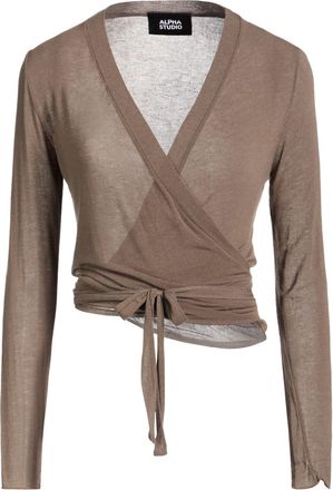 Alpha Studio STRICKWAREN - Wickelpullover auf YOOX.COM