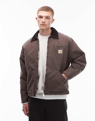 Carhartt Work in Progress OG Detroit - Veste - Marron d&eacute;lav&eacute;-Brown